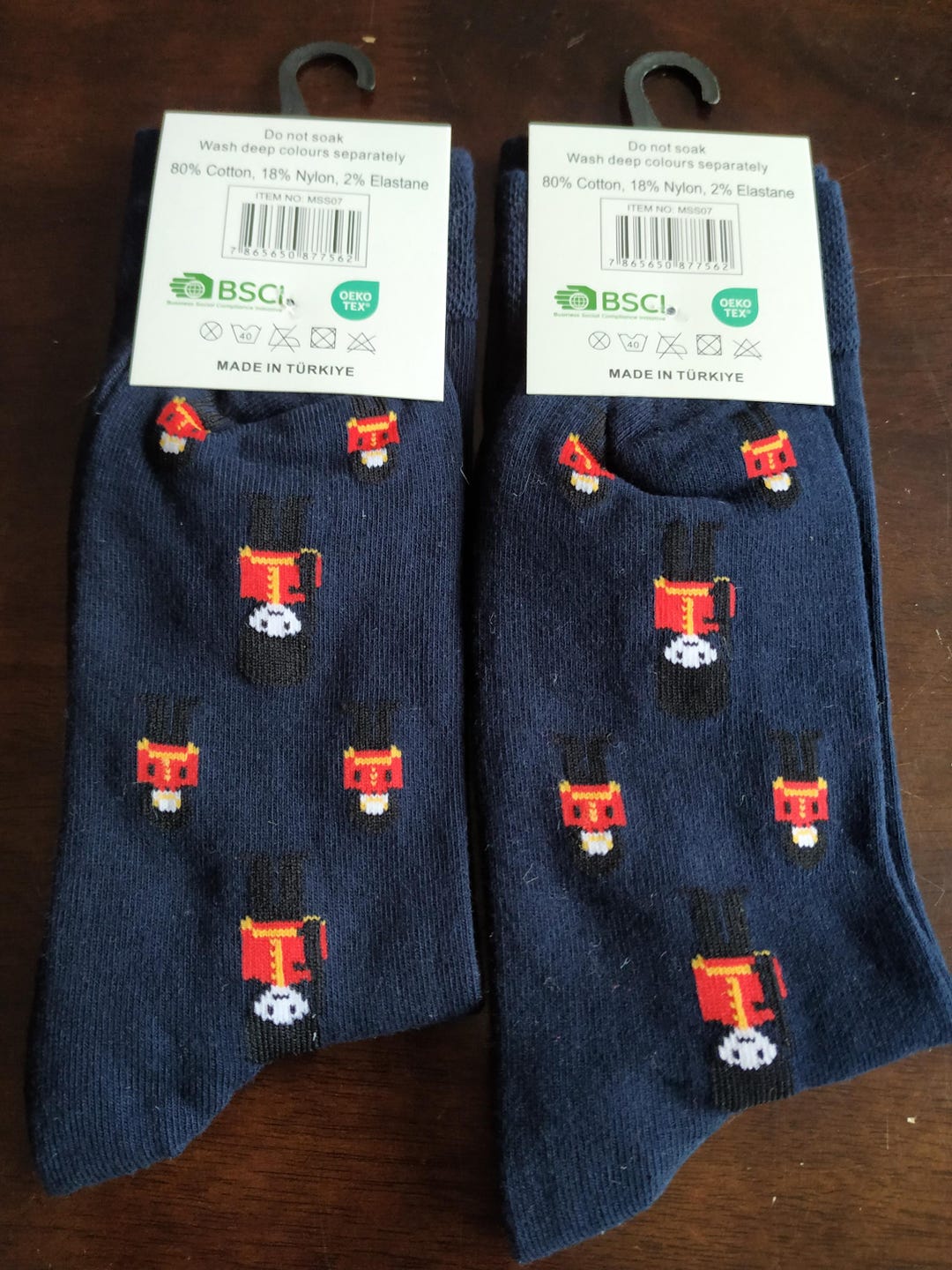 Small Soldiers Design Socks 2 Pairs Men Size 6 -11 - Etsy