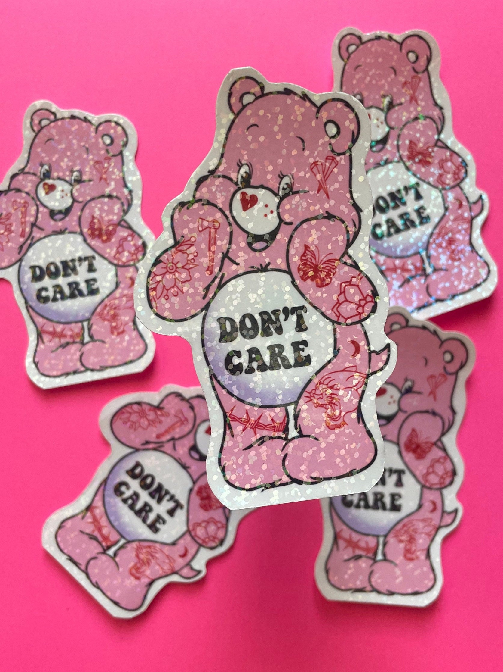 Care Bear Sticker , Funny Sticker , Cute Sticker . Tattoos Sticker - Etsy