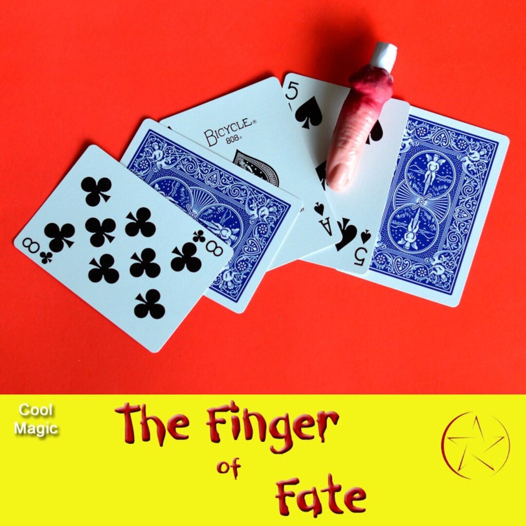Magic Trick Occult the Finger of Fate Prediction Card Mentalism Bizarre ...