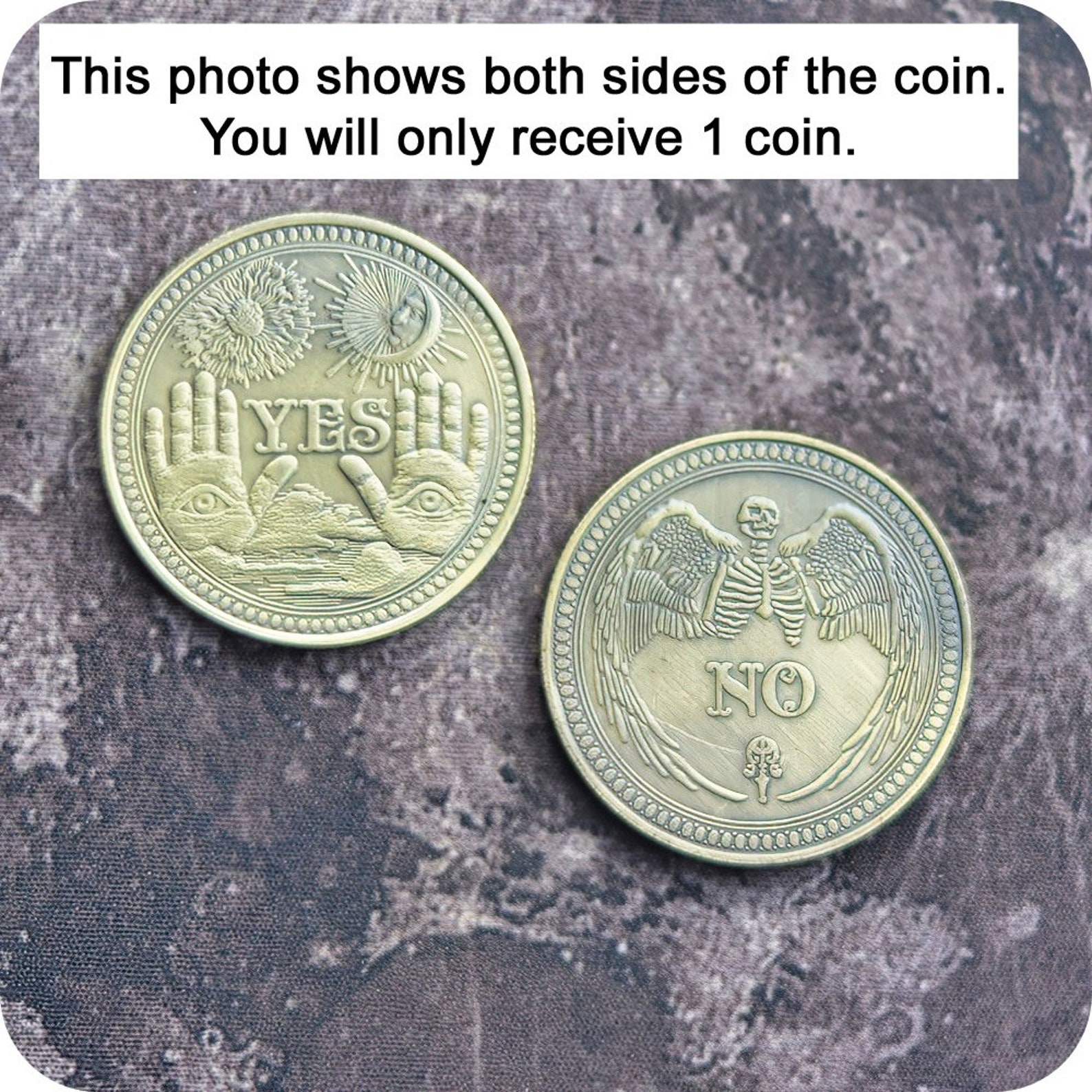 The Relic Coin of Lucifer Magic Mentalism Mind Reading Prediction Trick ...