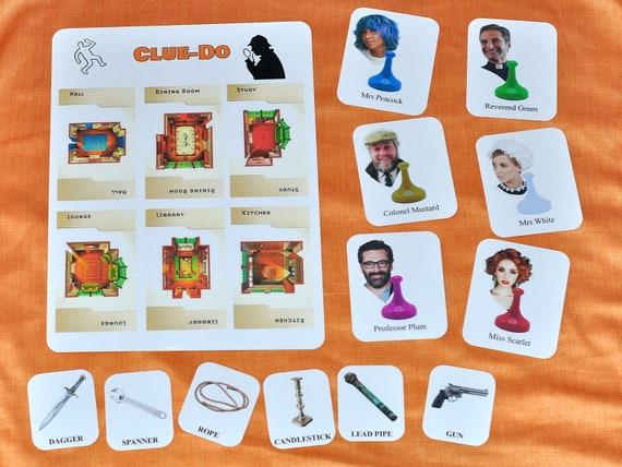 Clue-do Mentalism Bizarre Magic Card Trick Easy Close up | Etsy