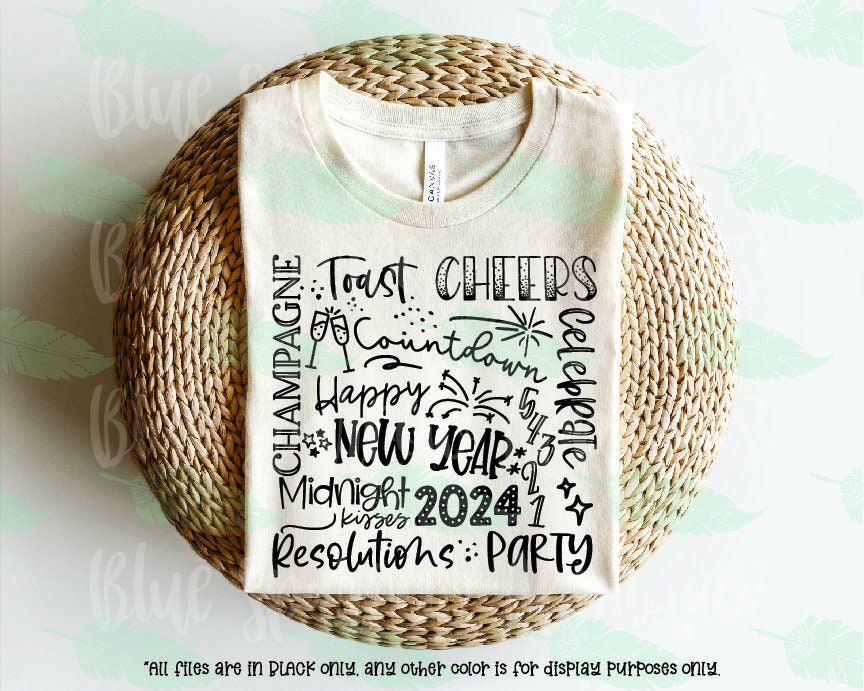 UPDATED 2024| New Years Subway Art | 2024 | New Years SVG | New Years ...