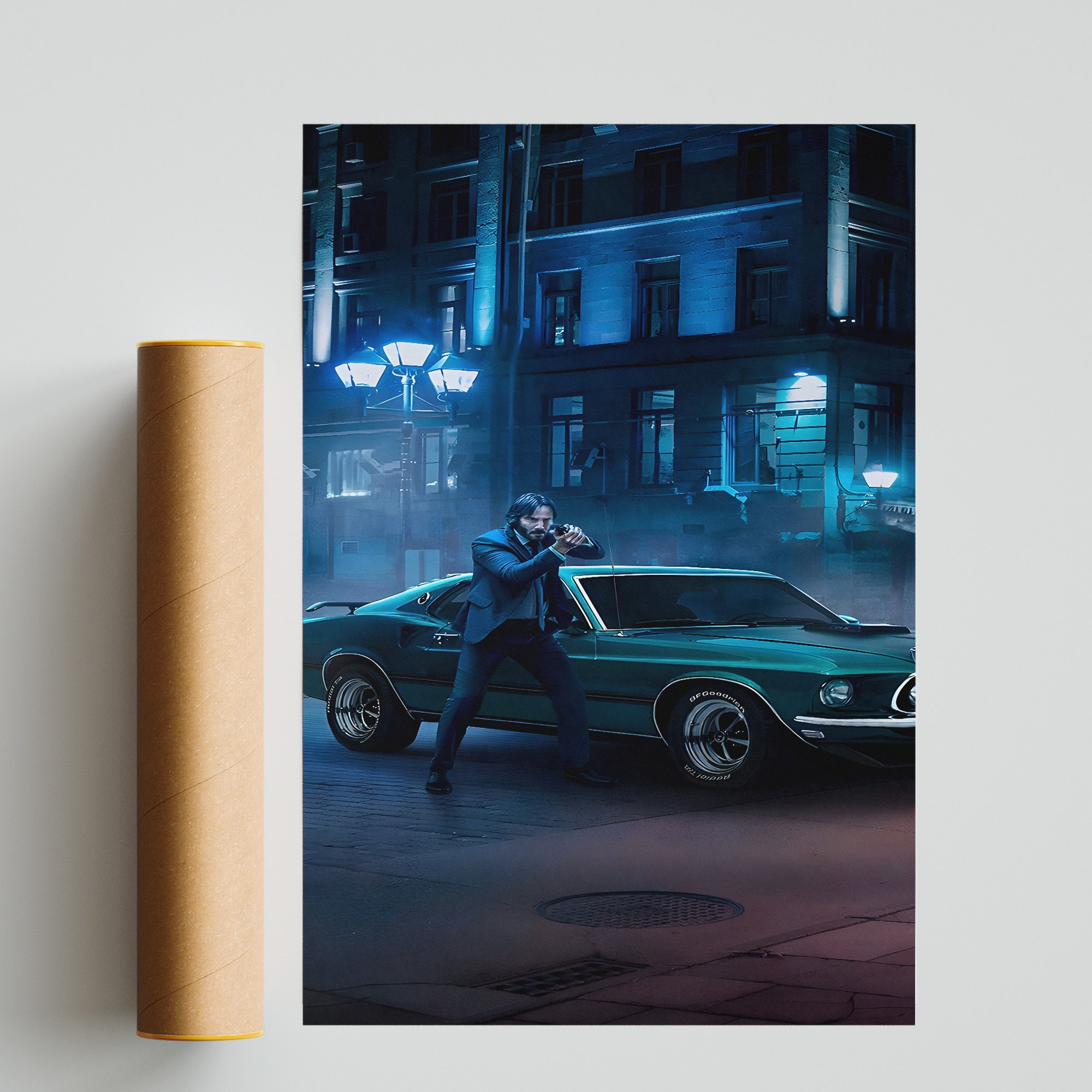 John Wick Poster John Wick Wall Art John Wick Print Keanu - Etsy