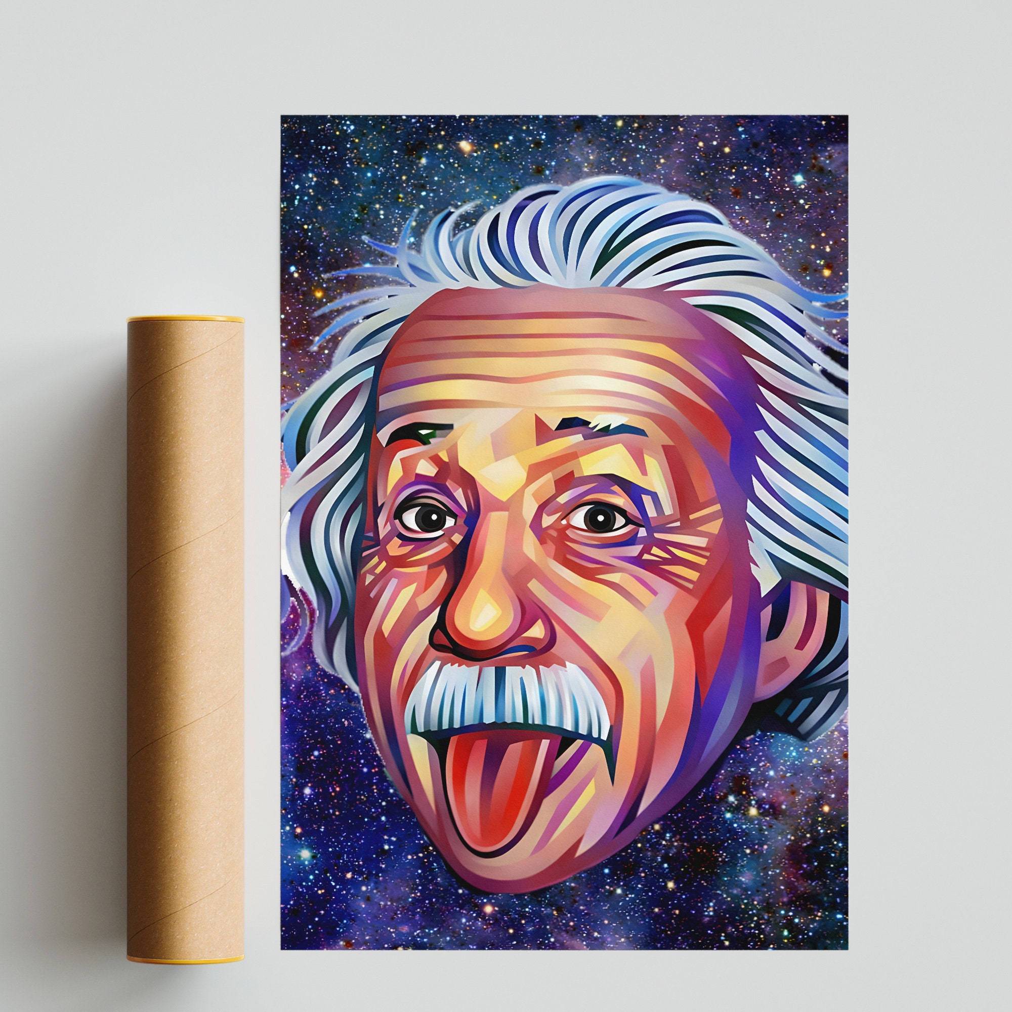 Albert Einstein Poster Albert Einstein Wall Art Albert - Etsy