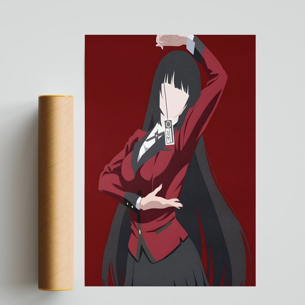 Mary Saotome Kakegurui Poster - Etsy Hong Kong