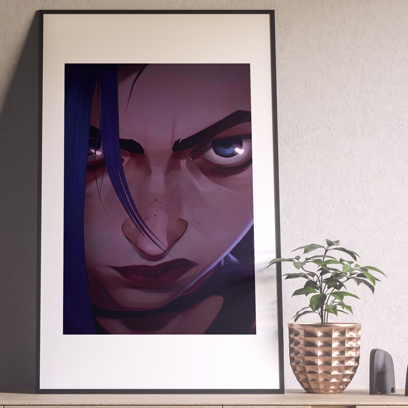 Jinx Poster Jinx Wall Art Jinx Print Arcane Poster Arcane Art - Etsy UK