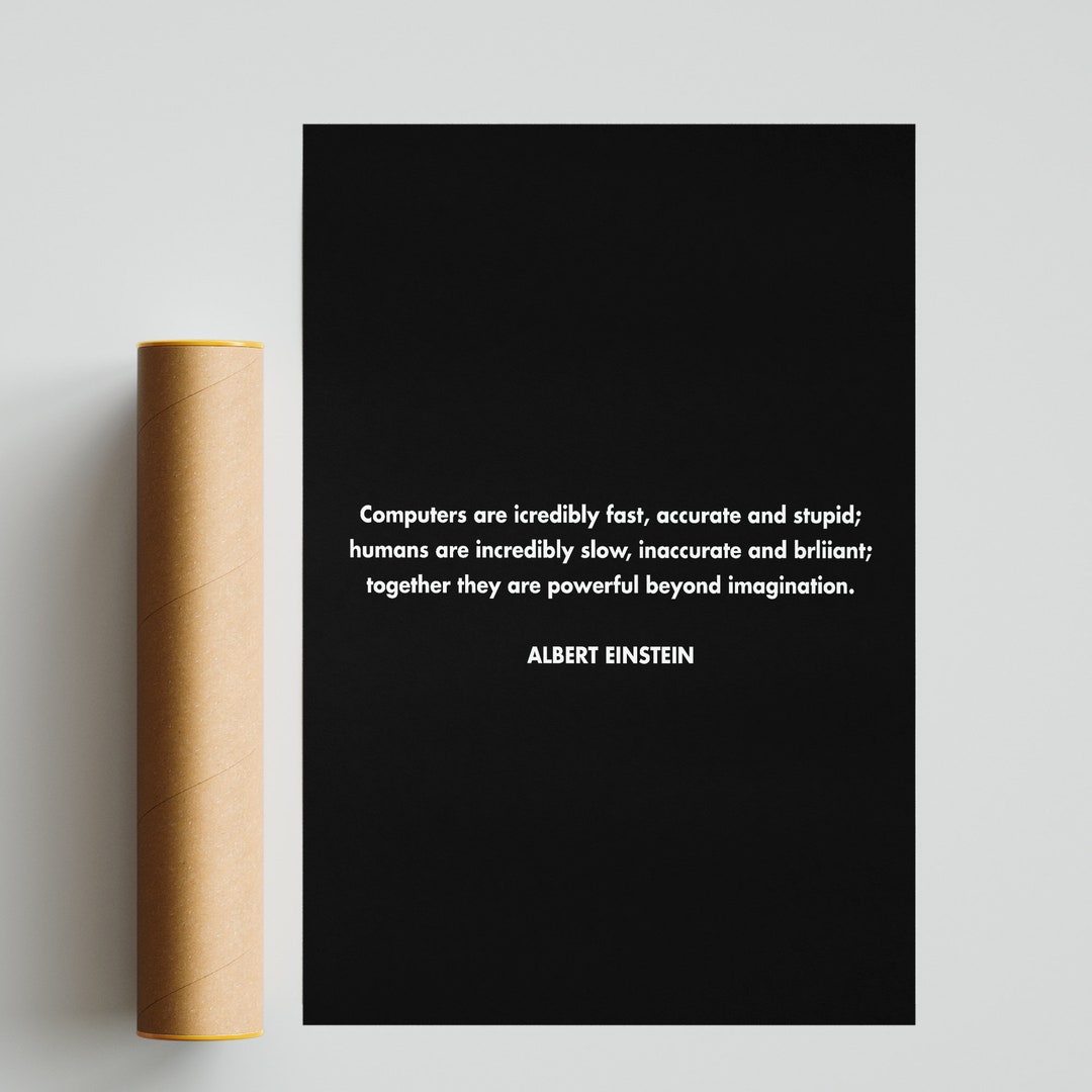 Albert Einstein Poster Albert Einstein Wall Art Albert - Etsy