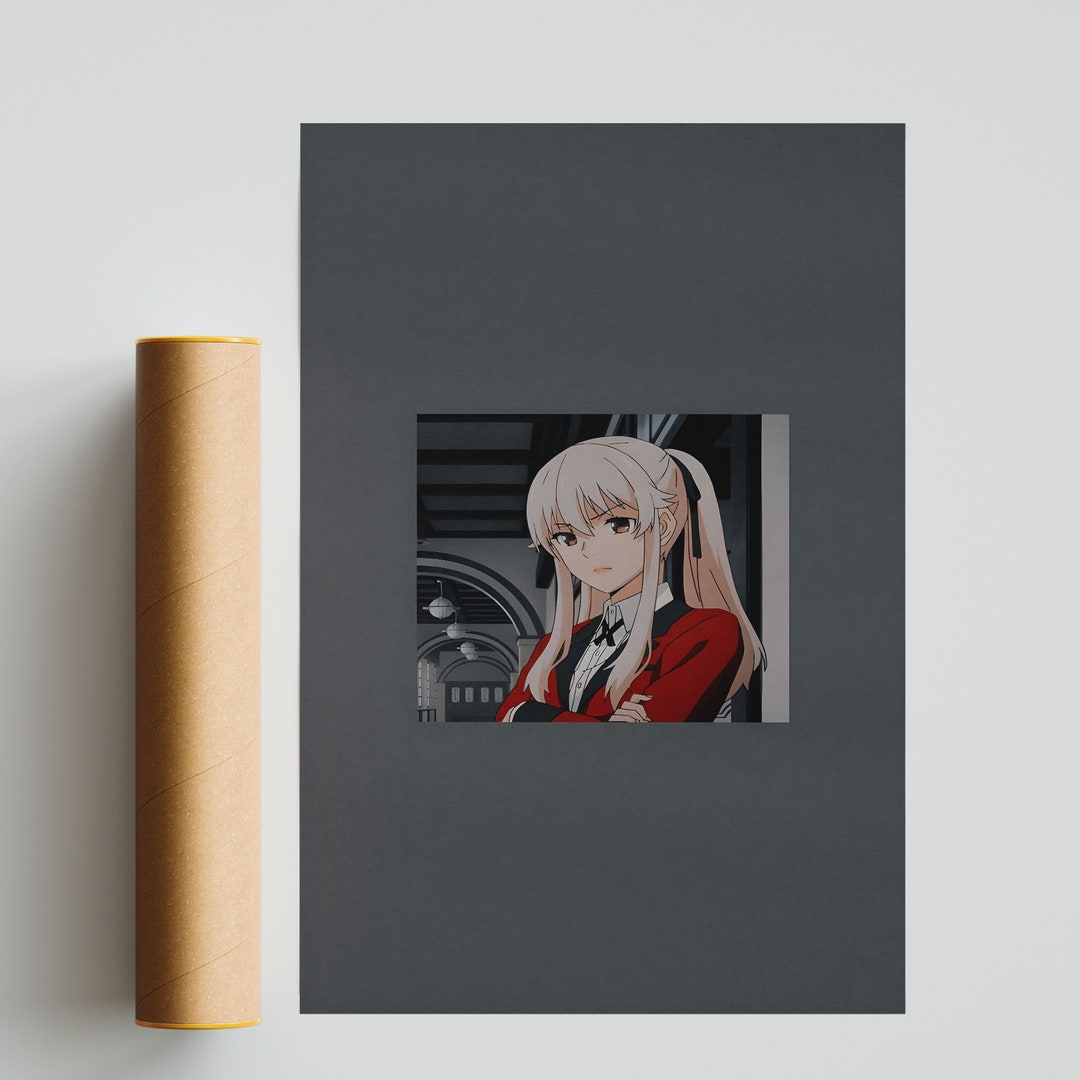 Kakegurui Twin Poster Kakegurui Twin Print Tsuzura Hanatemari - Etsy