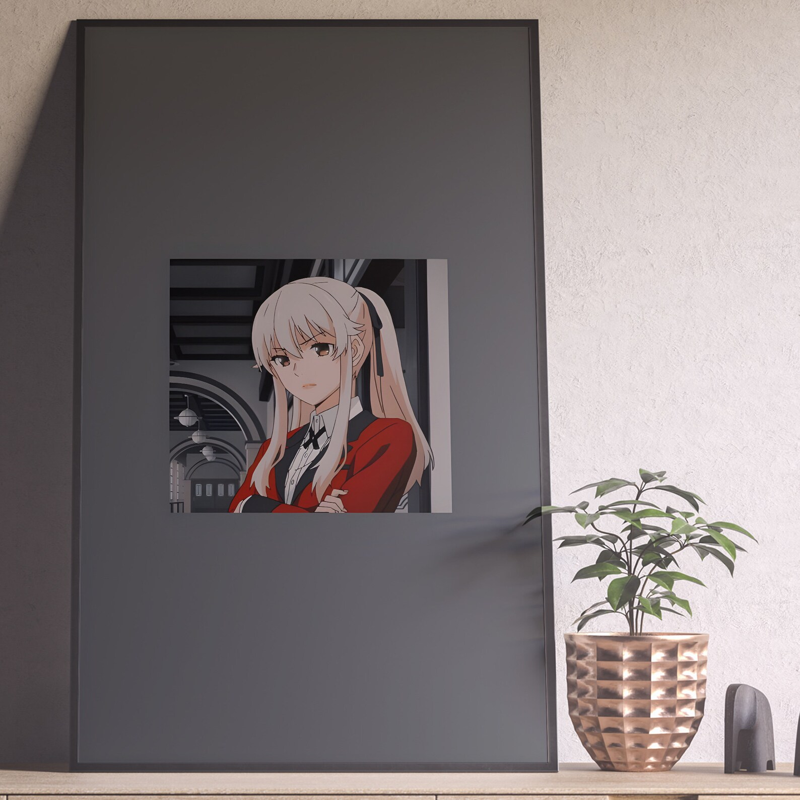 Kakegurui Twin Poster Kakegurui Twin Print Tsuzura Hanatemari - Etsy