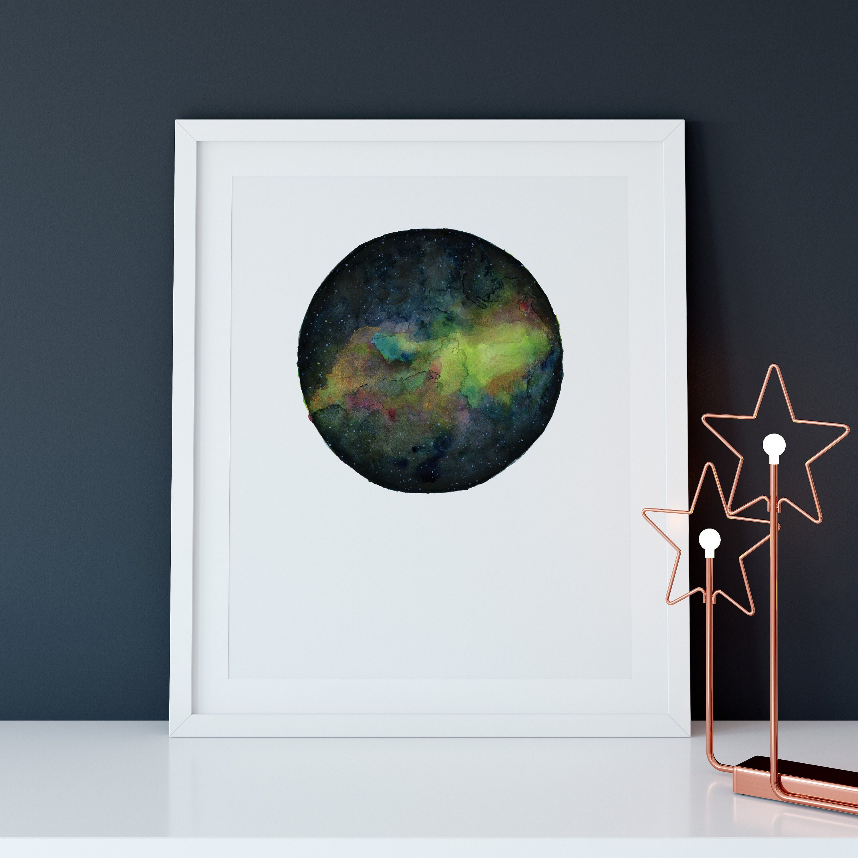 Watercolor Galaxy | Digital Print | Printable Art - Etsy