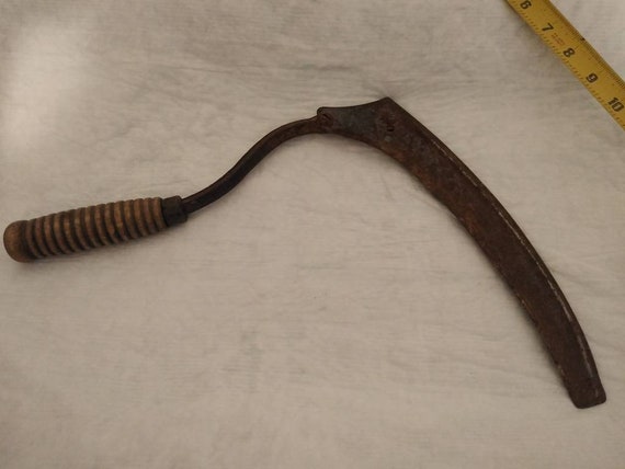 Vintage Hand Scythe Sickle Home Improvement Tools Home & Hobby etna.com.pe