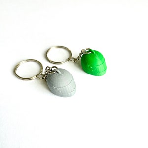 Helmet Keychain Race Helmet - 3D Printed Perfect Gift for F1 Cars ...