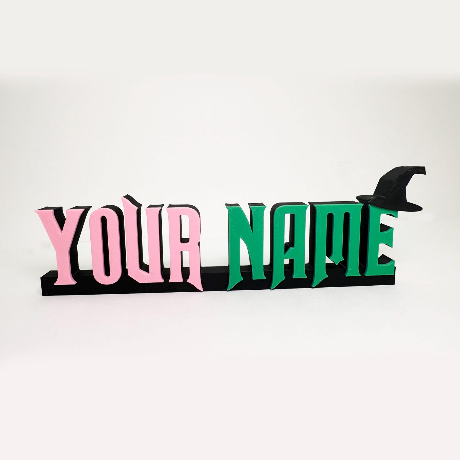 Wicked Style Custom Name Plate Sign Game Room Nursery Birthday Cake ...