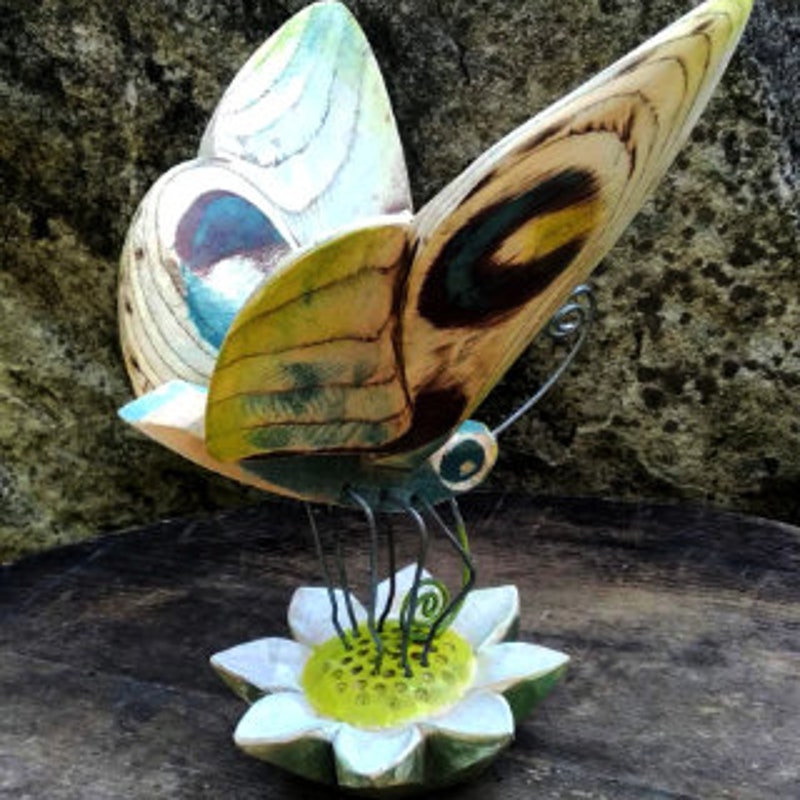 Butterfly Figurine - Etsy