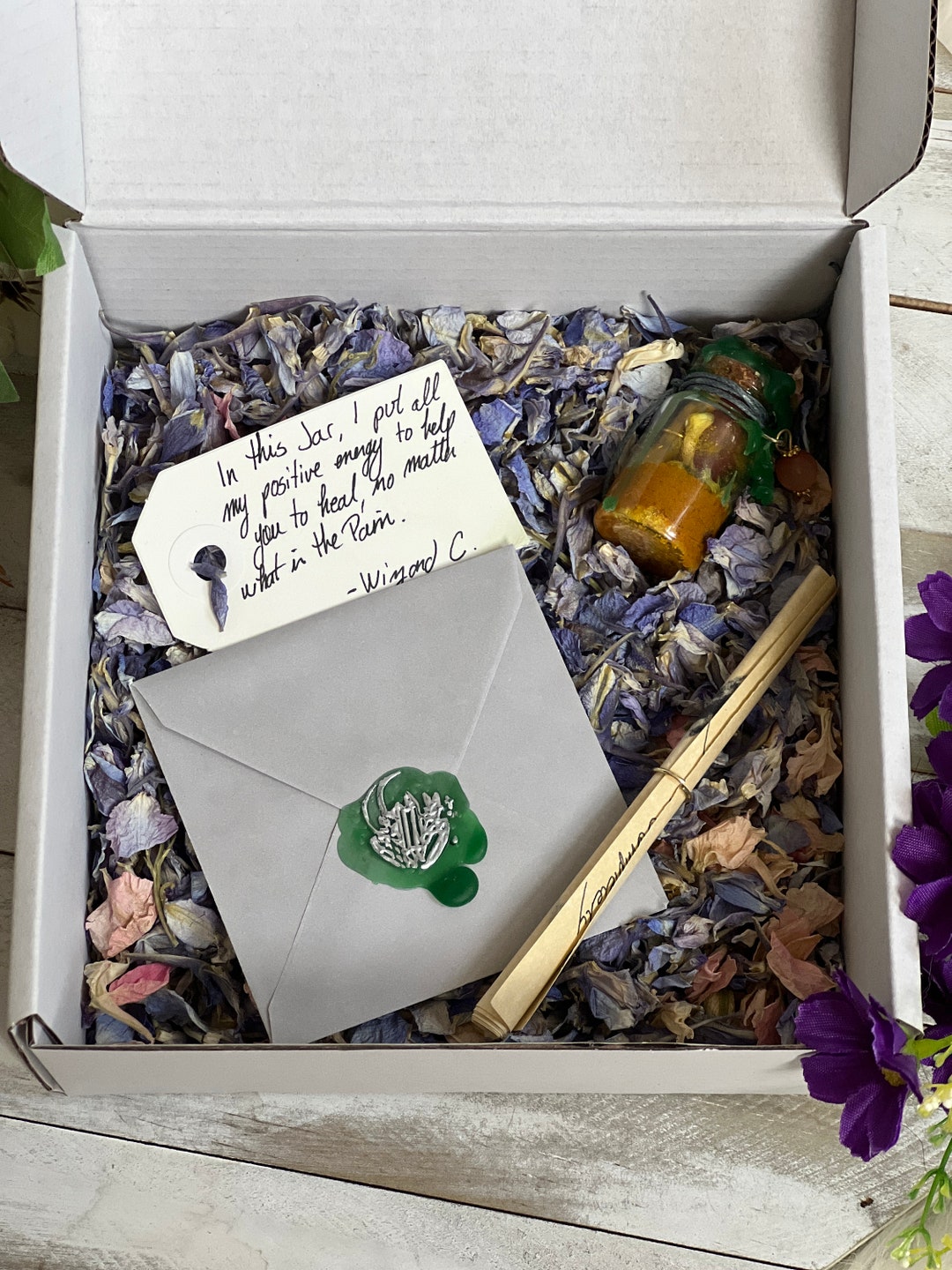 Healing Spell Jar Package - Etsy