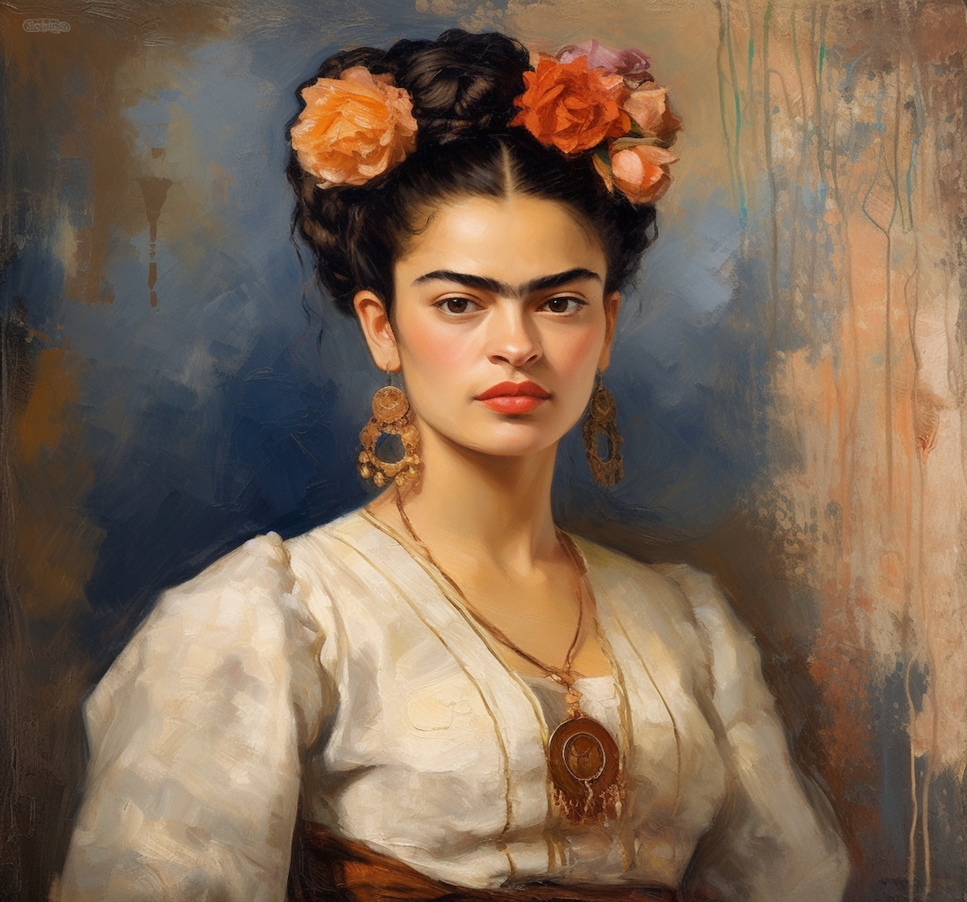 Frida Kahlo Self Portrait Frida Kahlo Canvas Art High Quality Print ...