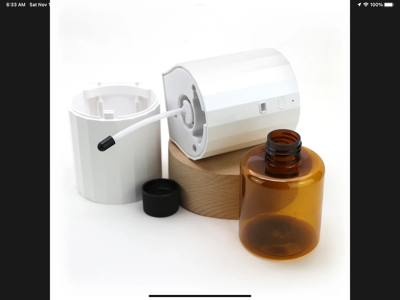 Smart Waterless Oil Diffuser, Plug-in Aroma Diffuser Cold-air Diffusion ...