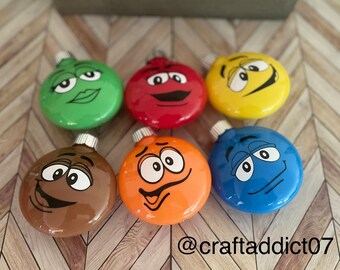 M&M Ornament Set - Etsy