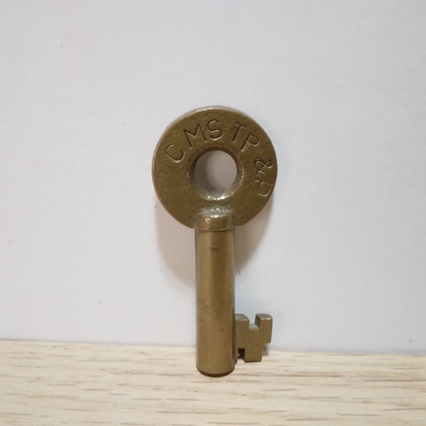 Brass Hollow Barrel Key - Etsy