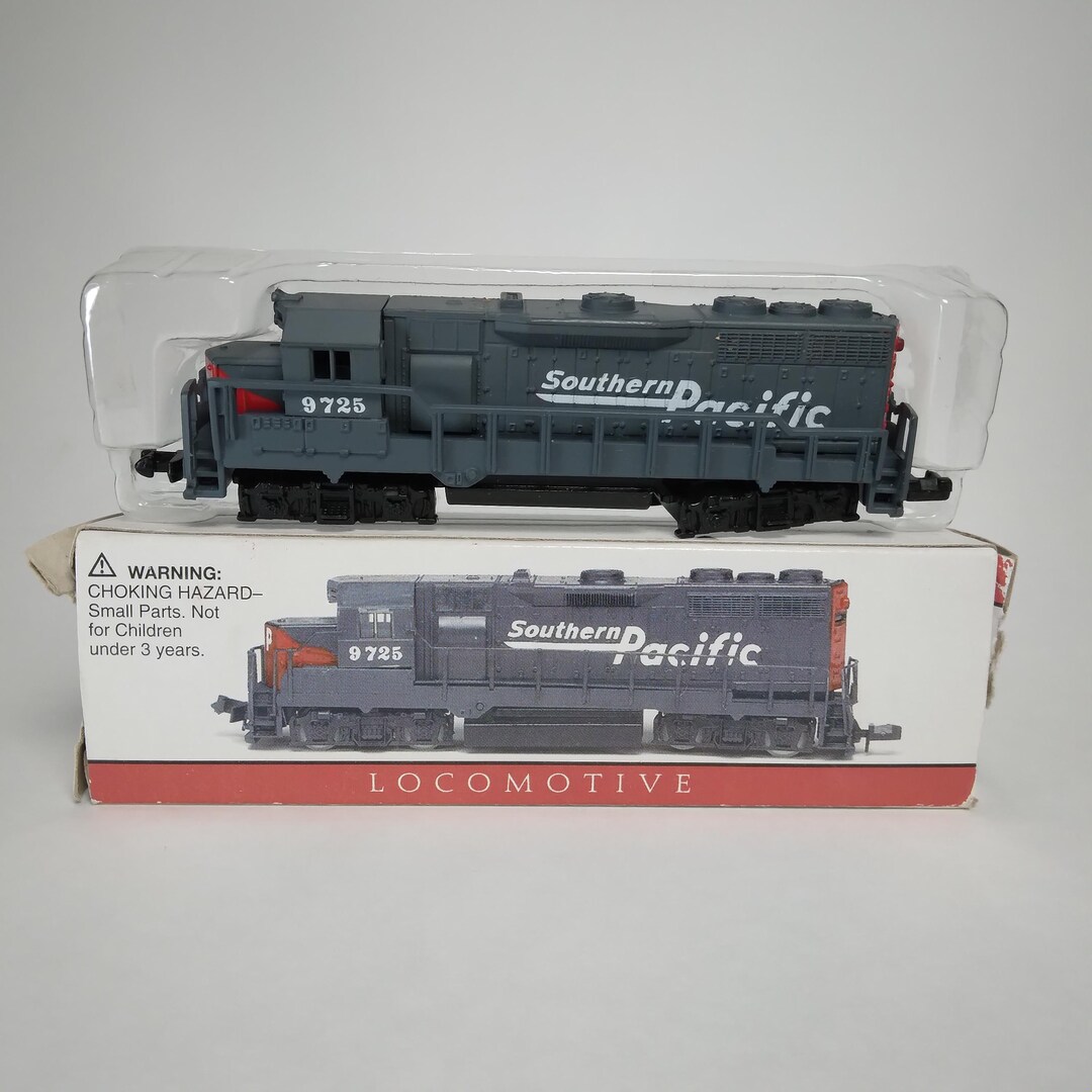 Southern Pacific Engine Locomotive Railroad Model Train Car, N Scale ...