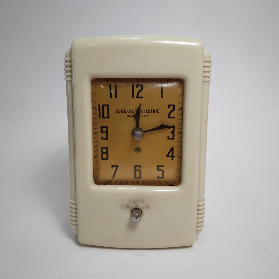 General Electric Time Switch Type T-41, Sept 1950, Art Deco Vintage ...