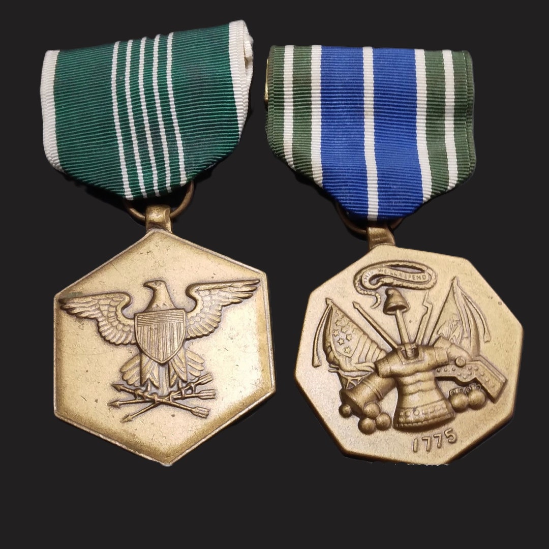 U.S. Army Commendation Medal You Pick Achievement octagon Liberty Bell ...