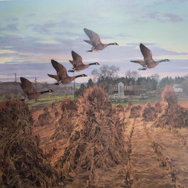 Waterfowl Hunting Poster - Etsy