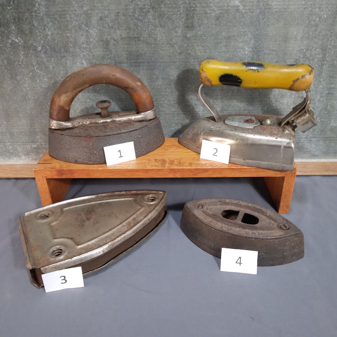 One Antique Vintage Clothing Iron / Part You Pick | Enterprise ...