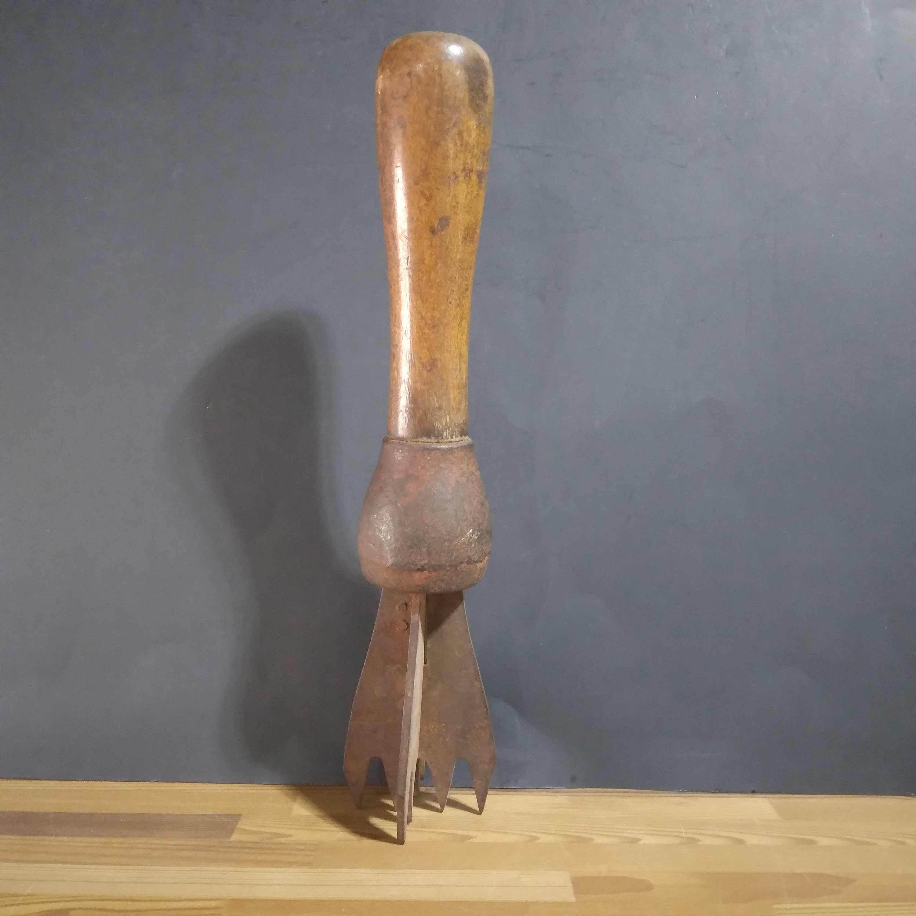 Antique Wood Handle Primitive Tool by WAGNER MFG. Combined - Etsy