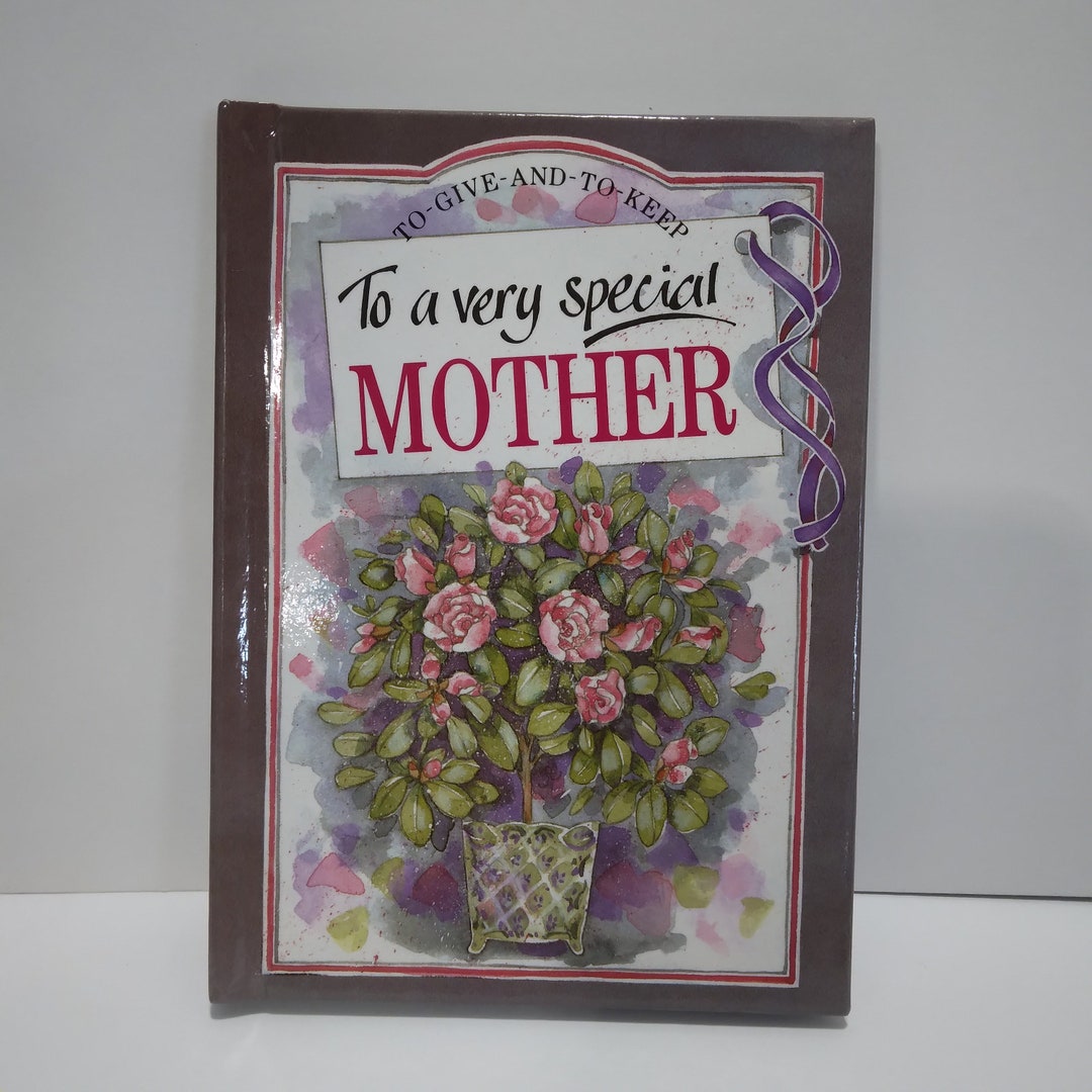Hardcover Mini Book - Mother's Day Gift - "to a Very Special Mother (to ...
