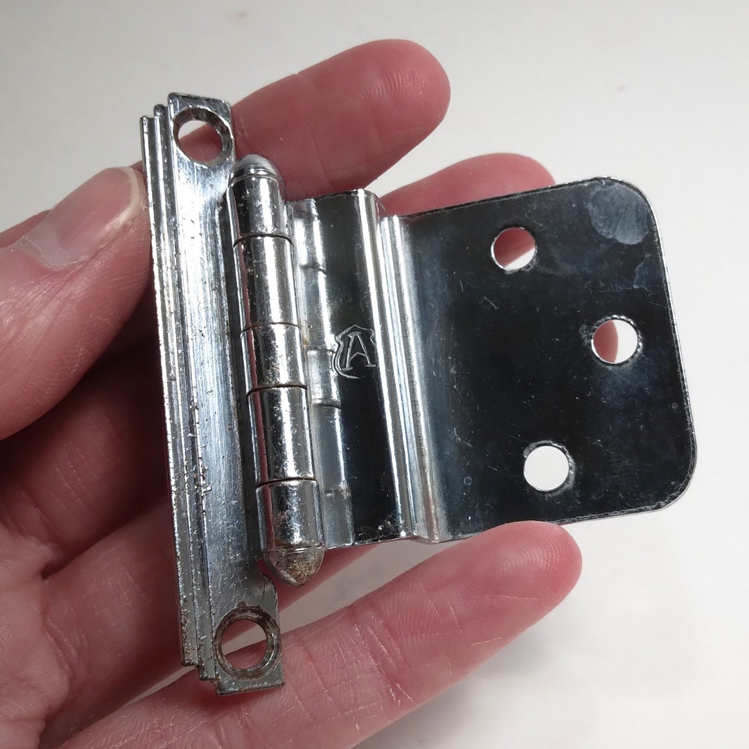 One Art Deco Stair Stepped 3/8 Inset Cabinet Door Hinge Art Deco ...