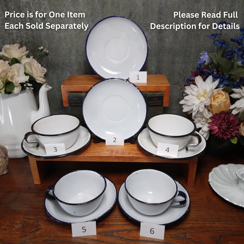 Enamelware Set - Etsy