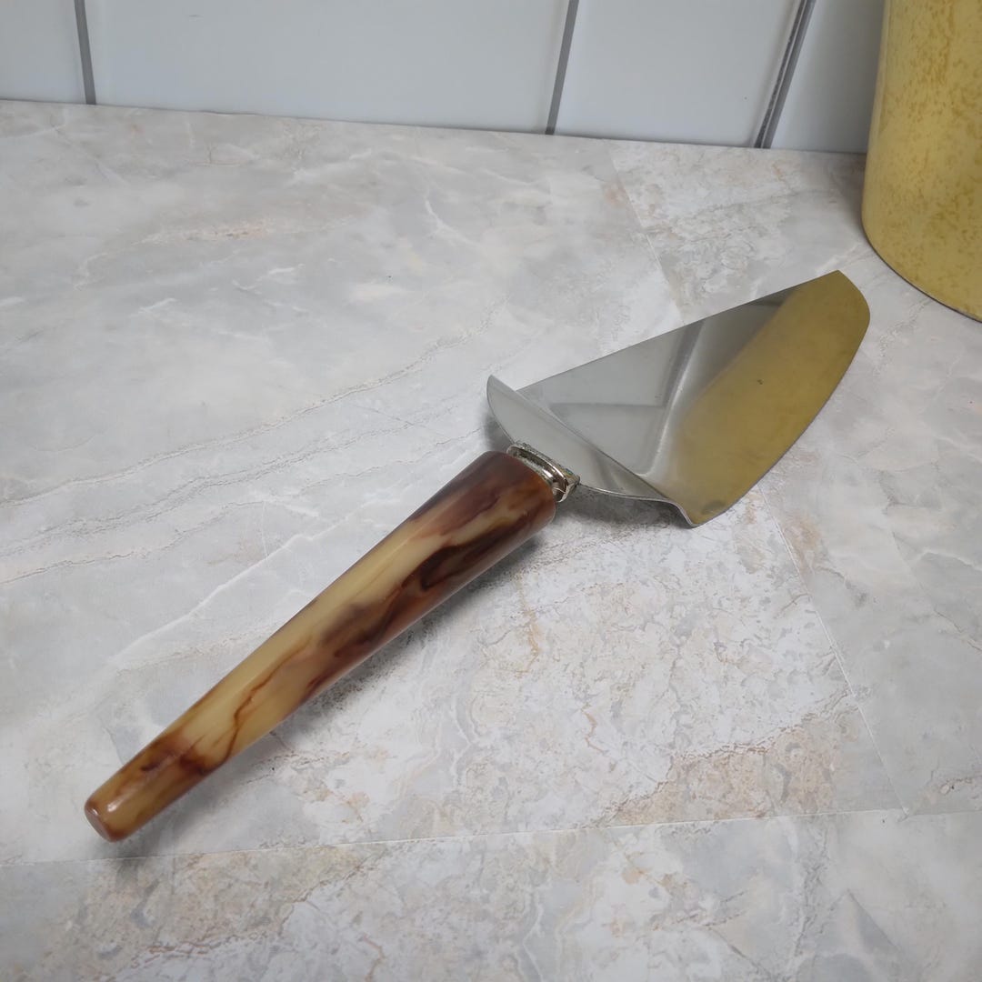 Vintage Pie Cutter, Cake Cutter, Pie Server Spatula, Stainless Steel ...