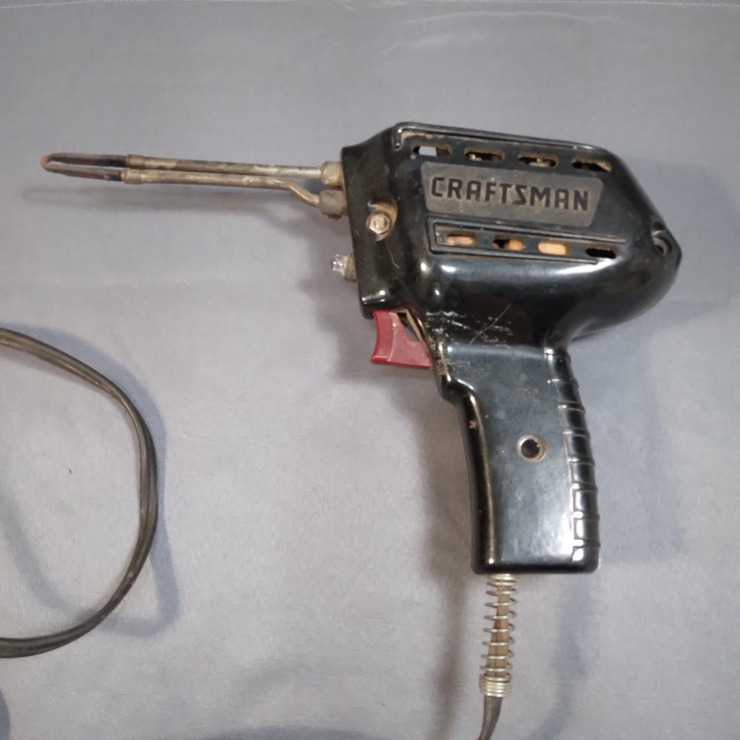 Craftsman Solder Gun, Soldering Iron Tool, Vintage Electronics, Tested ...