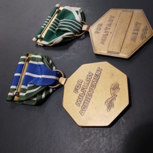 U.S. Army Commendation Medal You Pick Achievement octagon Liberty Bell ...