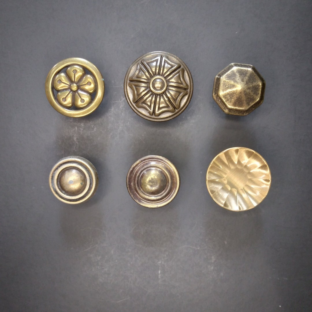 Vintage Drawer Pull Knob, You Pick One, Cabinet Hardware, Replacement ...