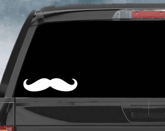Mustache Nail Decal | Etsy