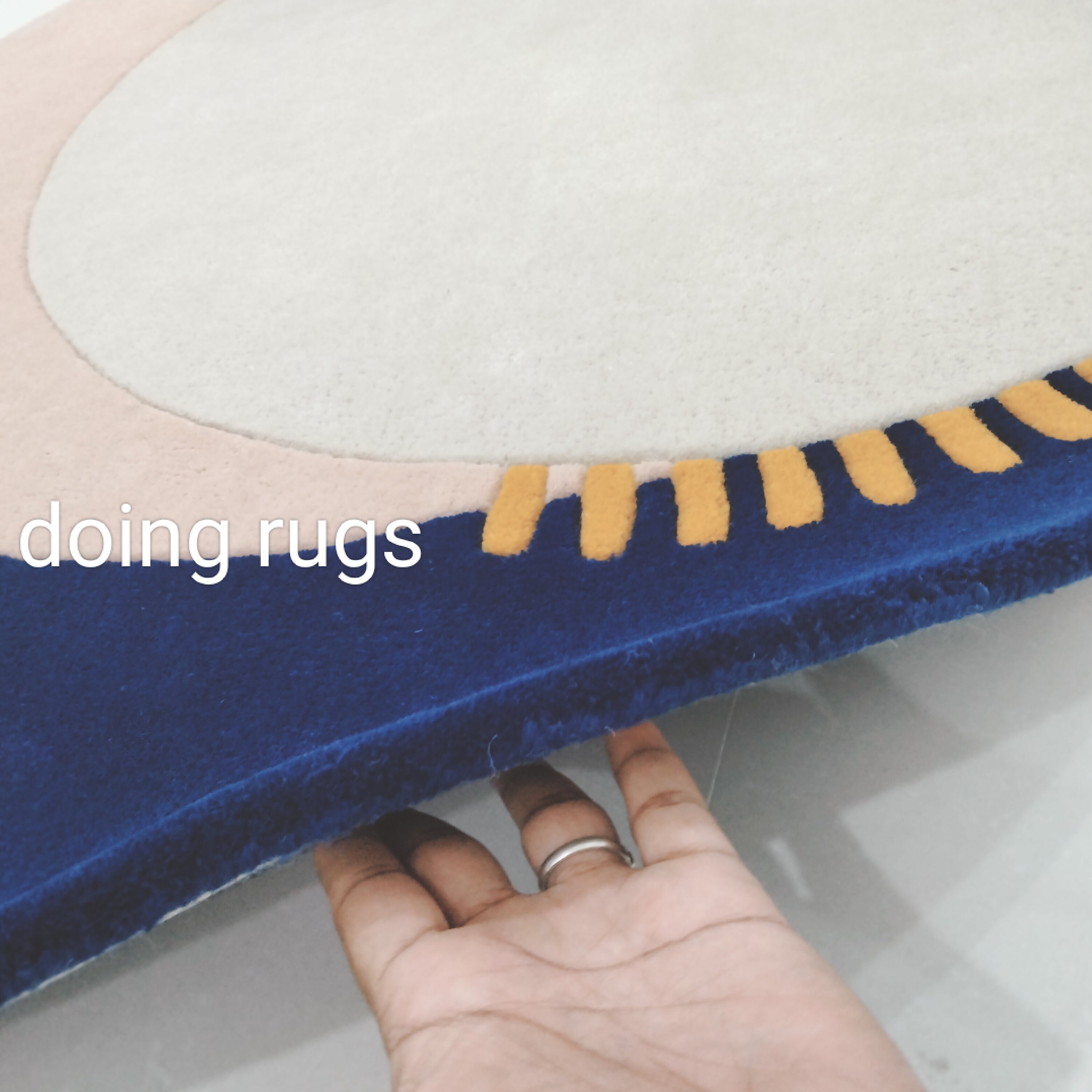Minimalist Irregular Shape Rug,premium Quality Odd Shape Unique Area ...