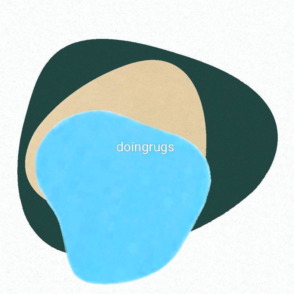 Irregular Rug,odd Shape Designer Handtufted Area Rug for Kitchen and ...