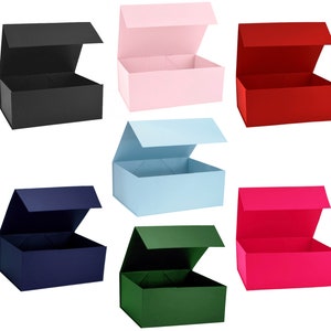 Matte Finish Magnetic Gift Box Perfect for Christmas Birthdays - Etsy