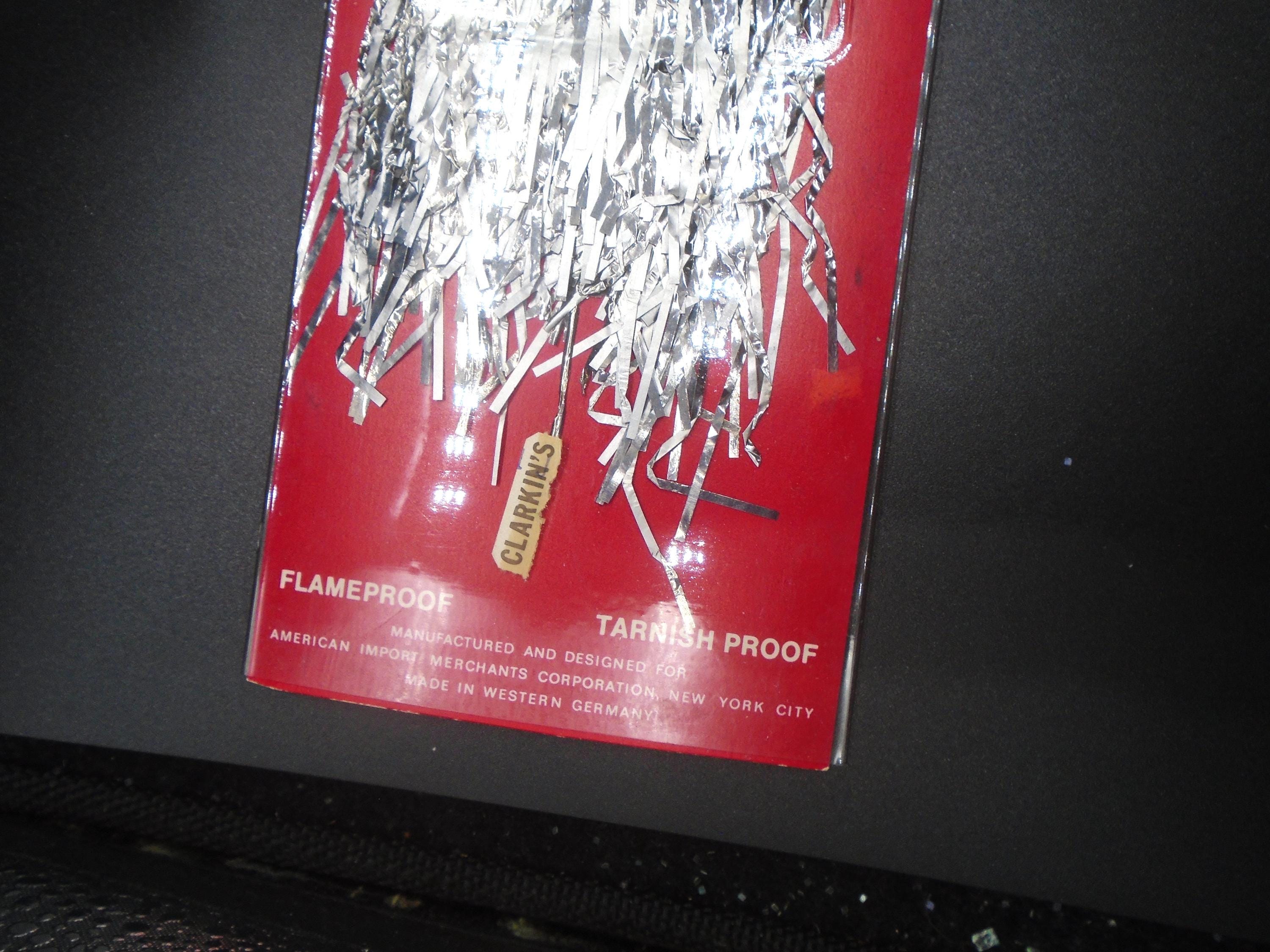 Vintage Stanniol Metal/icicles/tinsel/foil LEAD 250 Strands Color ...