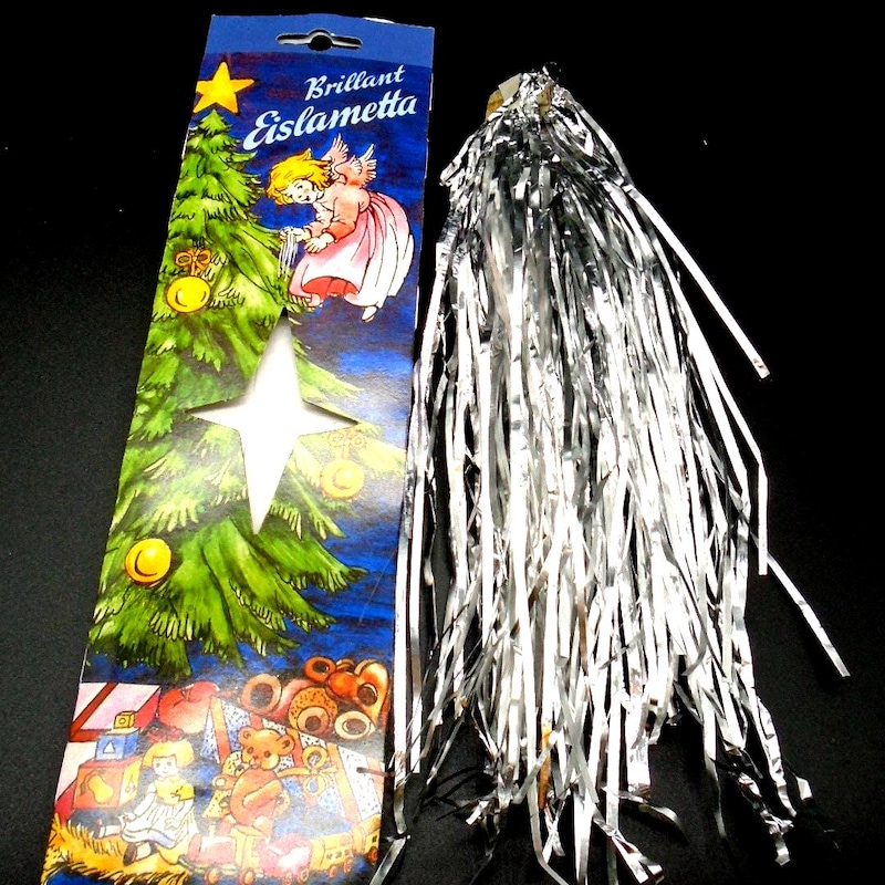 Tinsel Christmas Tree 4' - Etsy