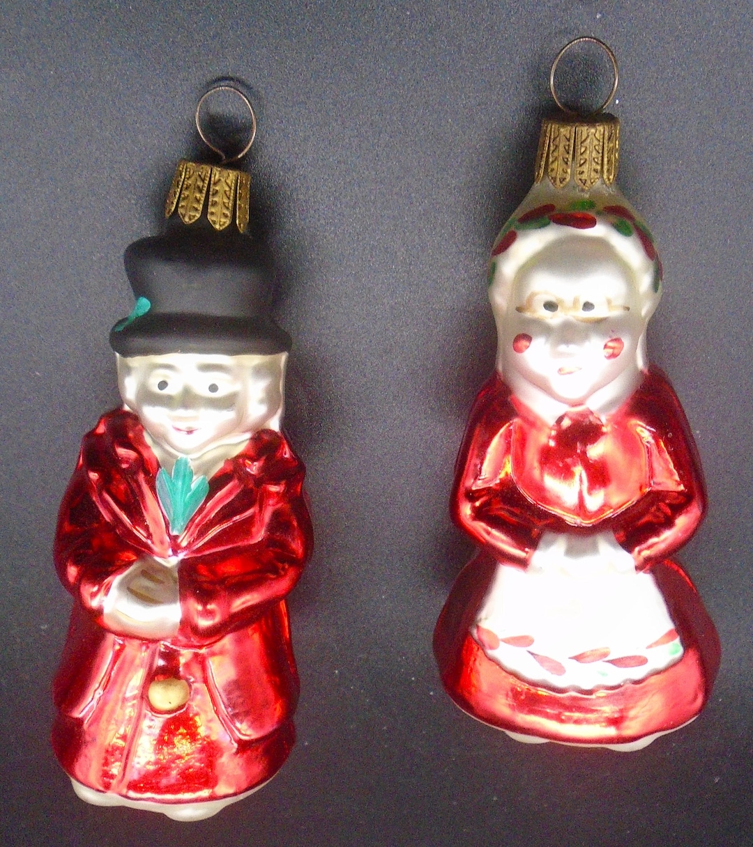 Marshall Field's Uncle Mistletoe & Aunt Holly Christmas Ornament - Etsy