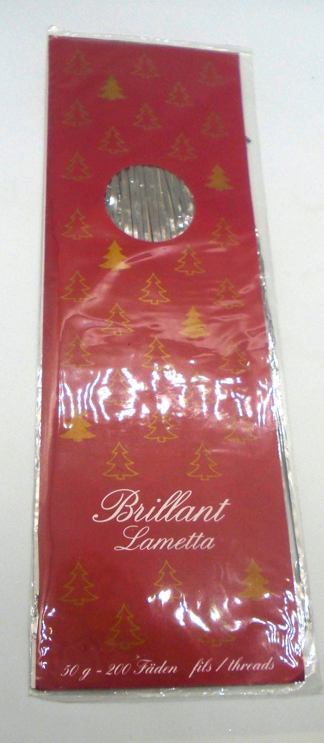 200 Strands of Brillant Lametta Metal /lead Silver Tinsel Made in ...