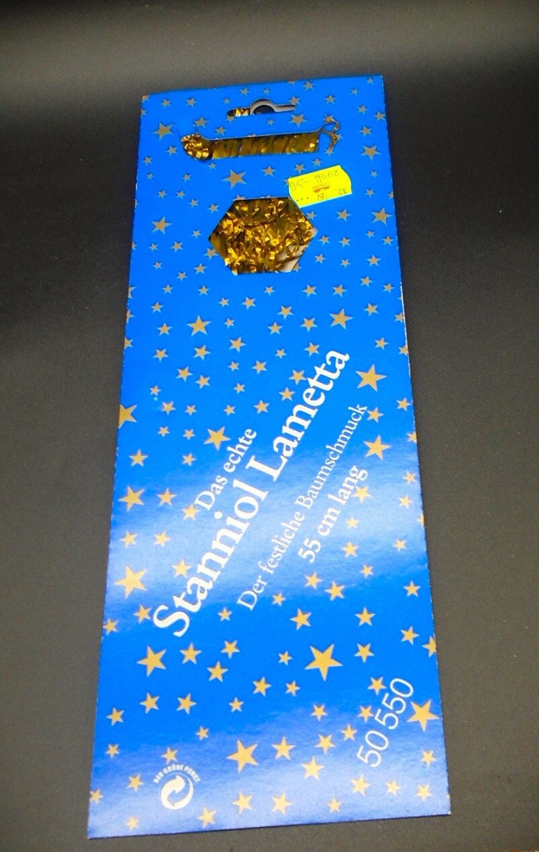 Original Stanniol Lametta Gold Metal Tinsel/ Icicles for Decorating 60 ...