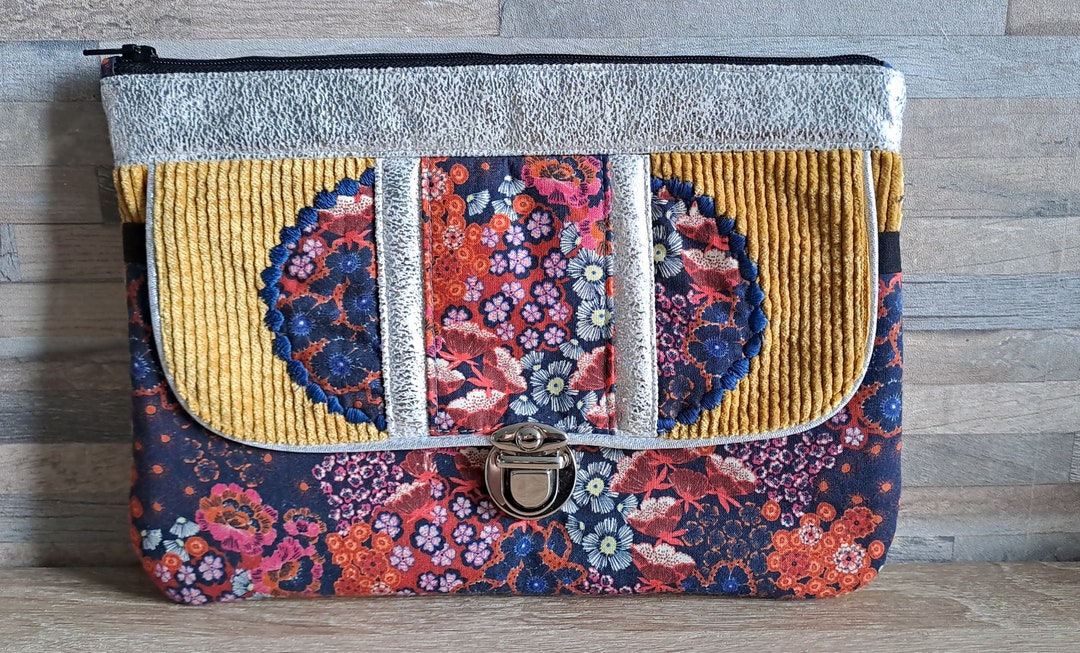 Pocket for E-reader or iPad Mini - Etsy