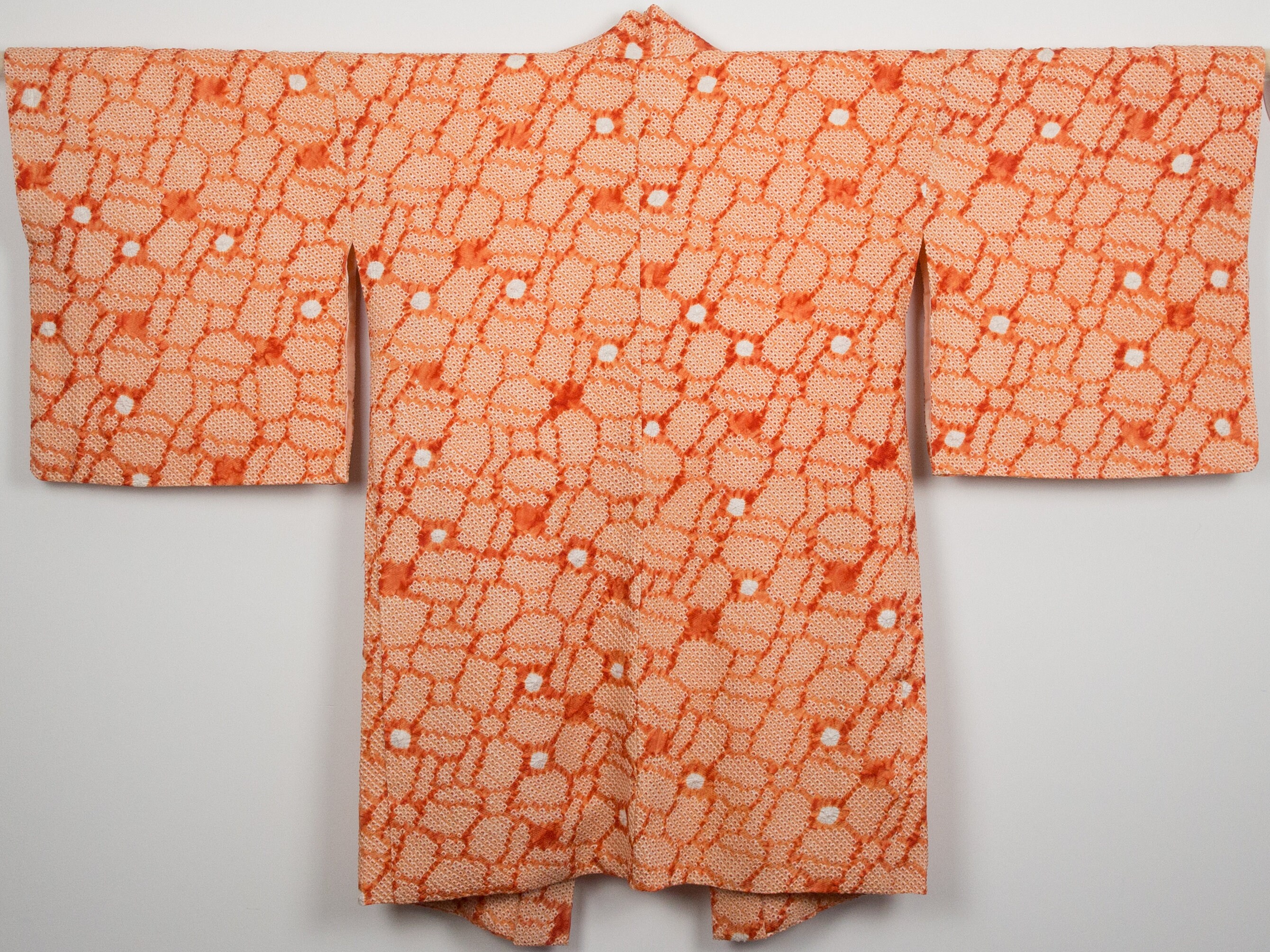 Vintage Japanese Orange Blossom Silk Shibori Jacket - Etsy