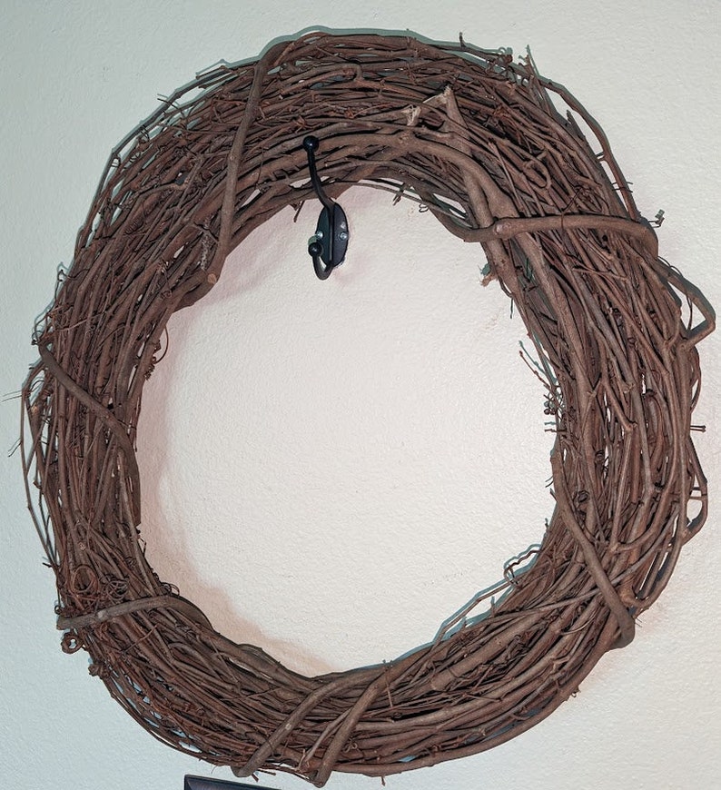 18 Round Grapevine Wreath-wreath Form-wreath Base-wreath - Etsy
