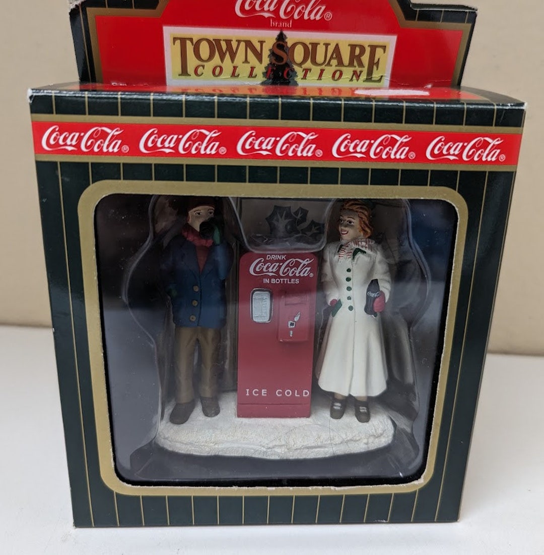 Coca Cola Town Square Collection Accessories couple at Vending Machine ...