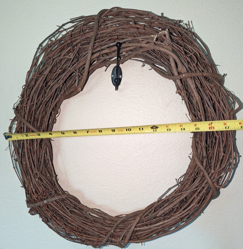 18 Round Grapevine Wreath-wreath Form-wreath Base-wreath - Etsy
